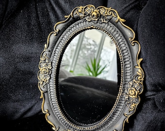 Large Vintage Style Scrying Mirror Fortune Telling Psychic Scrying Tool ...