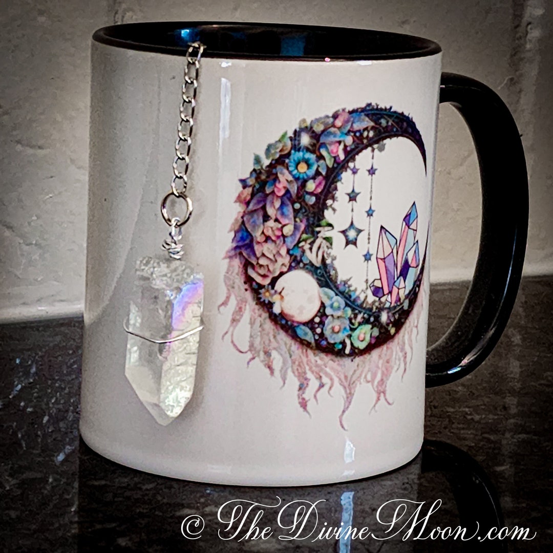 Aura Quartz Crystal Tea Infuser - Loose Leaf Tea Steeper Tea Strainer ...