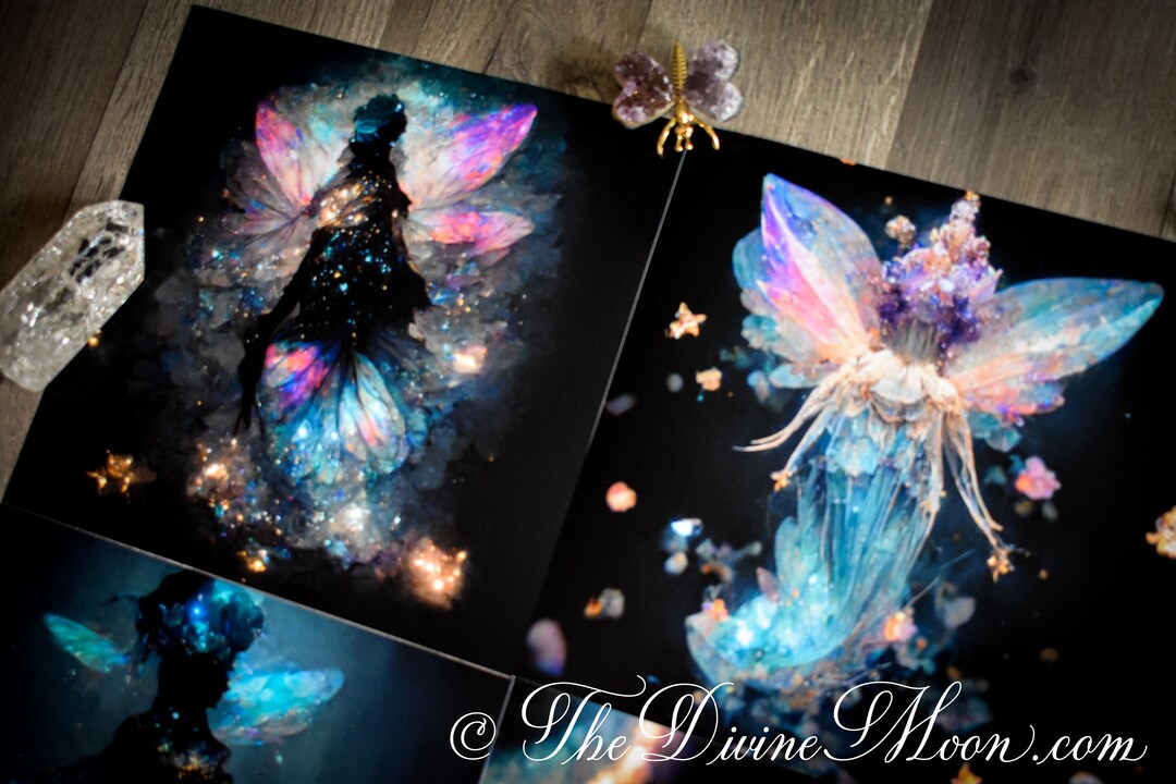 Enchanting Fairy Fae Art Prints Collection by the Divine Moon ...