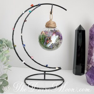 Crystal Witch Ball Stand Ornament Stand Crystal Decor - Etsy