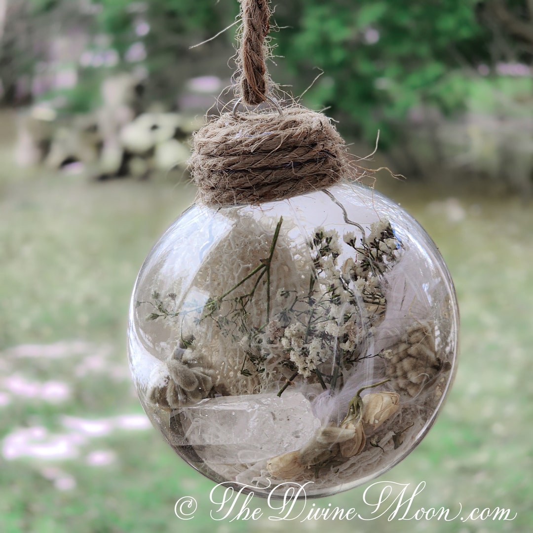 Boho Witch Ball Angelic Blessings - Witch Decor - Home Blessing ...
