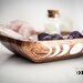 Moon Phase Wood Trinket Bowl - Bowl for Crystals - Altar Tools - Altar ...