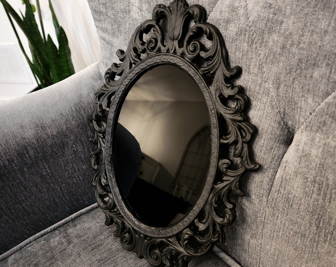 Large Vintage Style Scrying Mirror Fortune Telling Psychic Scrying Tool ...