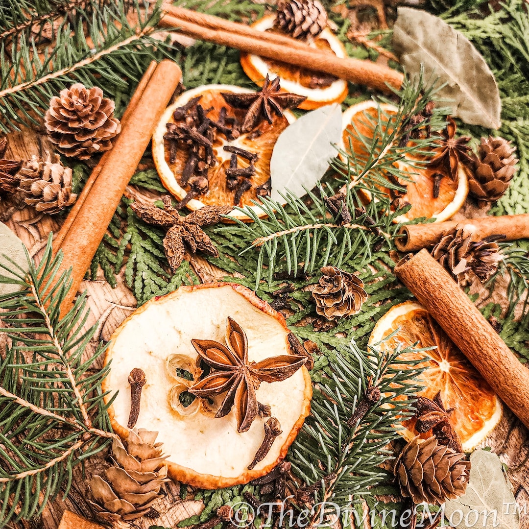 Simmer Pot - Yule Holiday Essence Simmer Pot Potpourri – Natural ...