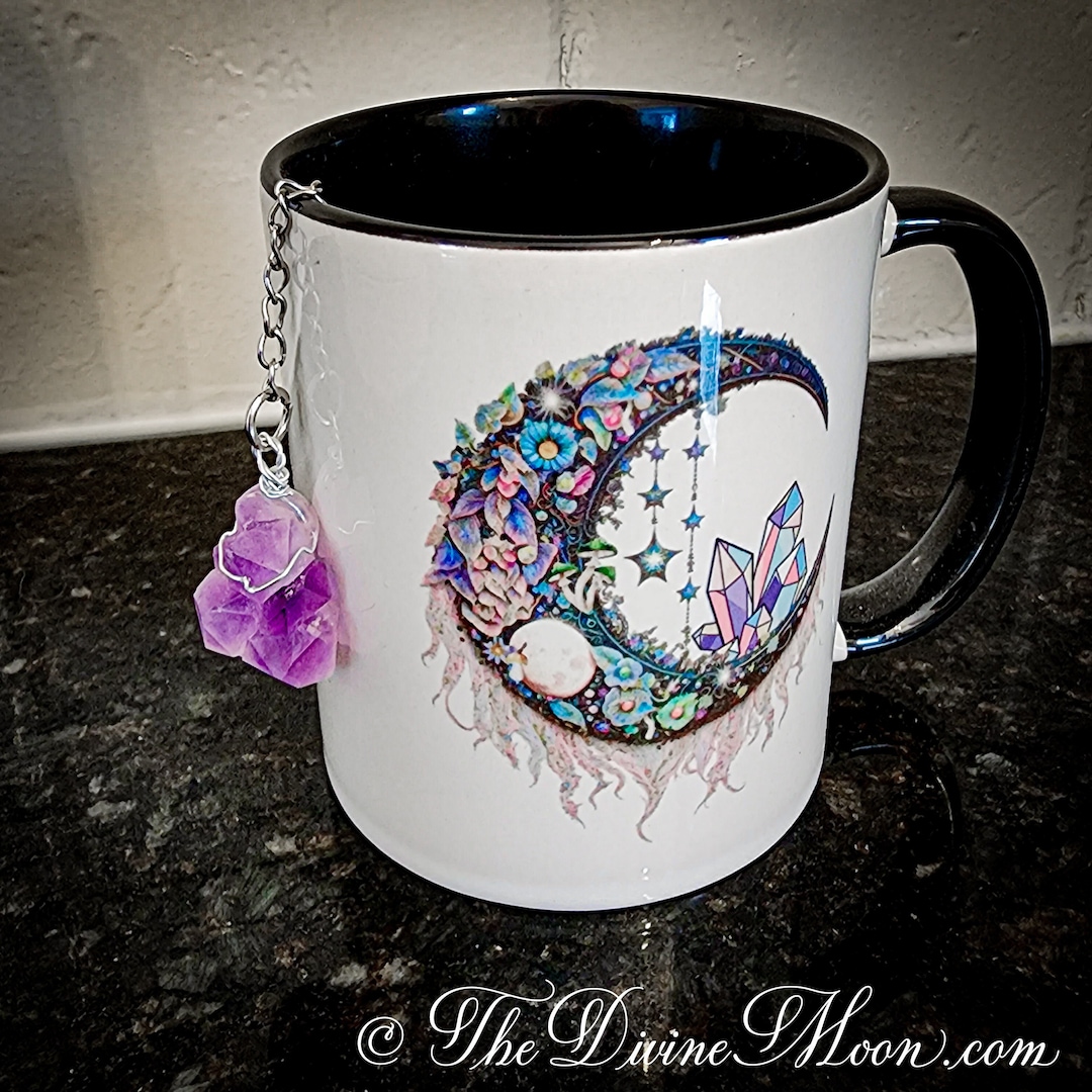 Amethyst Crystal Tea Infuser - Loose Leaf Tea Steeper Tea Strainer -raw ...
