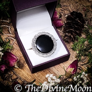 Antique Vintage Scrying Mirror Rings - Fortune Telling - Psychic ...