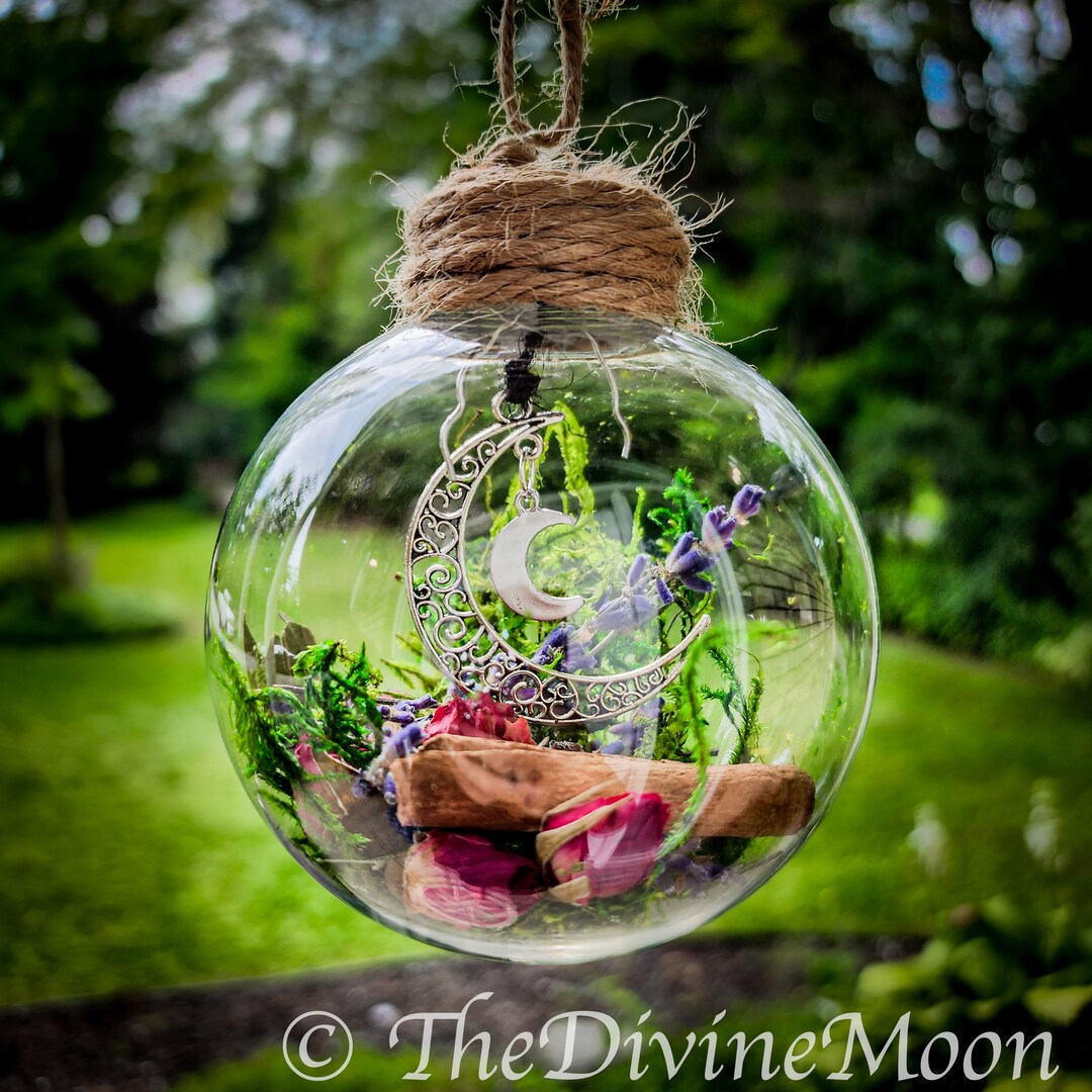 Moon Witch Ball Witch Ball Home Blessing Ball Home Protection Ball ...