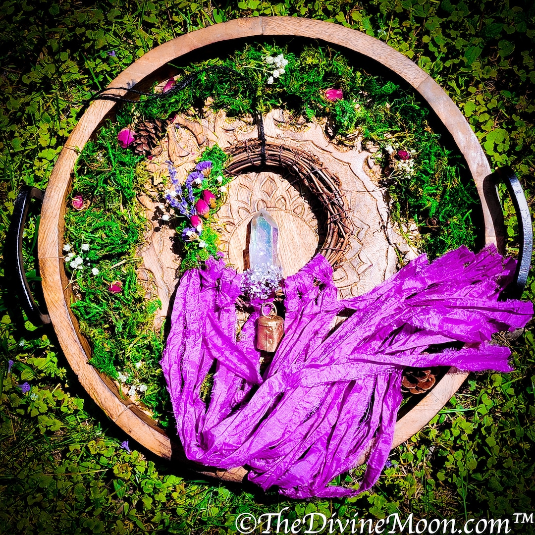 Witch Bells, Sari Silk, Home Blessing Bells, Crystal Energy, Protection ...