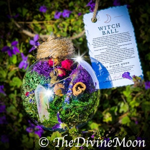 Crystal Witch Ball - Witch Ball - Home Blessing Ball - Home Protection ...