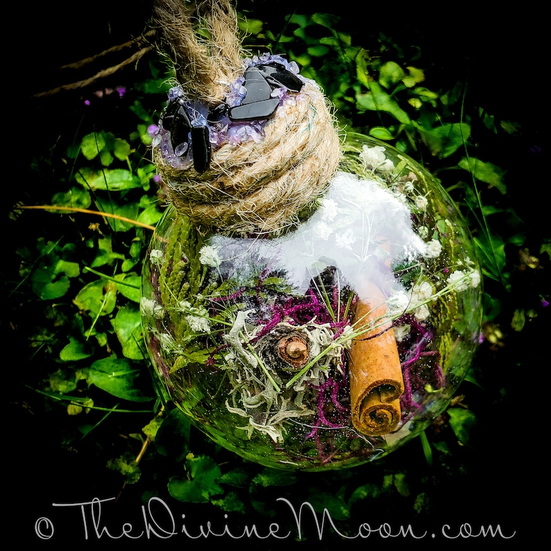 Eternal Life Witch Ball - Witch Ball - Home Blessing Ball - Home ...