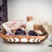 Moon Phase Wood Trinket Bowl - Bowl for Crystals - Altar Tools - Altar ...