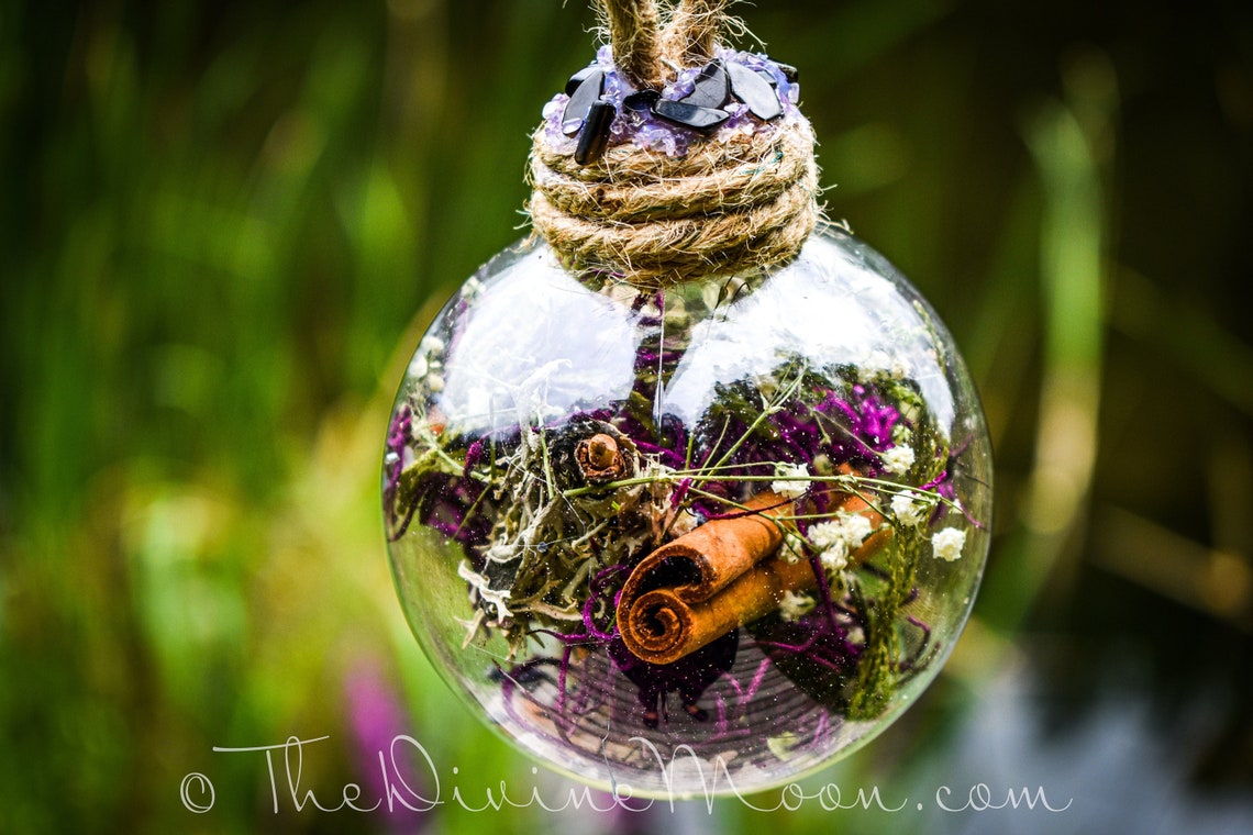Eternal Life Witch Ball - Witch Ball - Home Blessing Ball - Home ...