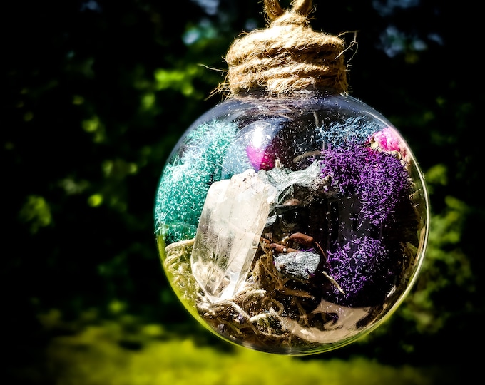 Crystal Witch Ball - Witch Ball - Home Blessing Ball - Home Protection ...