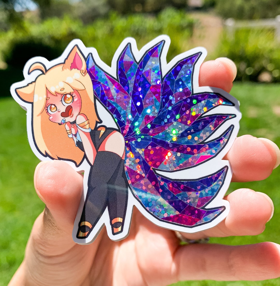 Ahri K/DA Sticker | League of Legends - Etsy