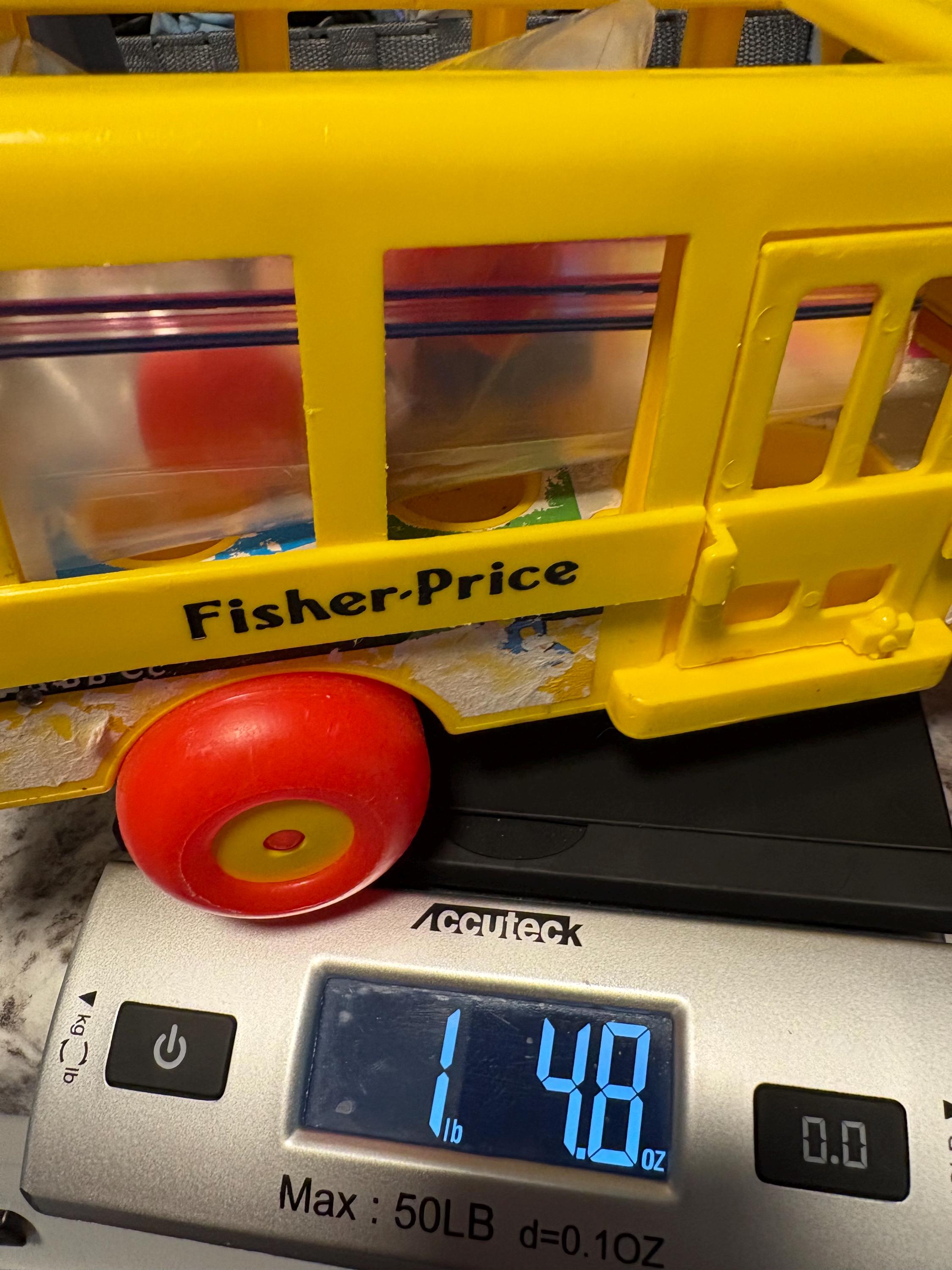Fisher Price School Bus 192 Little People Vintage 1984 - Etsy