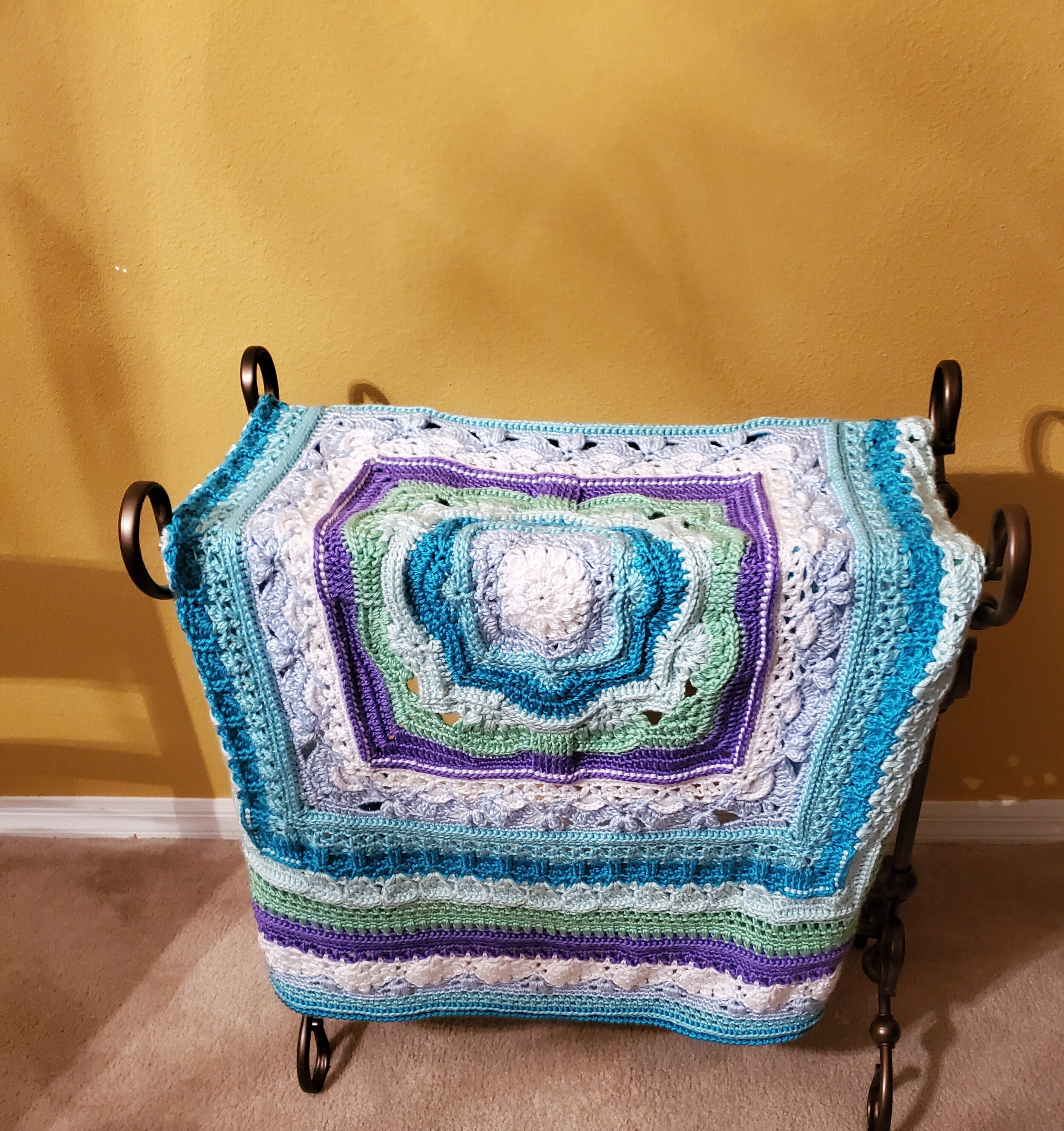 Phoenix Blanket Pattern By Vanessa Smith On Hooked On | Etsy