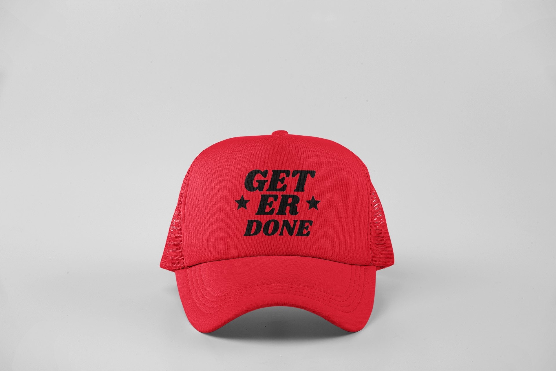 Get Er Done Get It Done Funny Gifts Funny Trucker Hat - Etsy