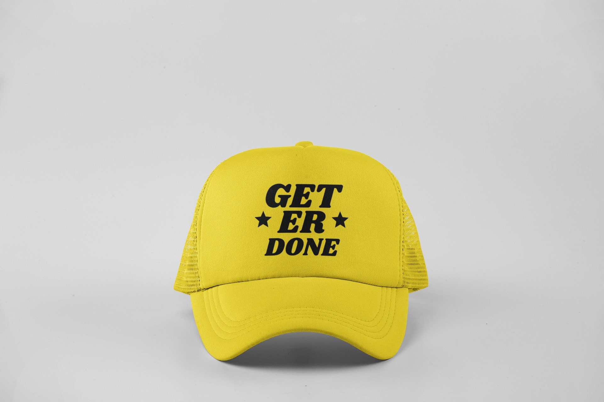 Get Er Done, Get It Done, Funny Gifts, Funny Trucker Hat, Quote Hat - Etsy