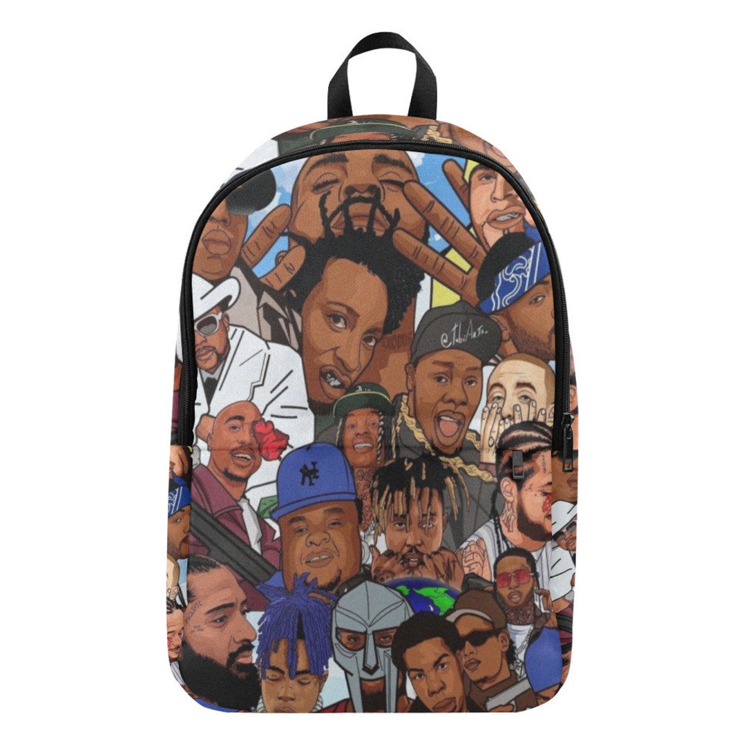 Backpack for Men, Hip Hop Legends, Birthday Gift, Gift for Student ...