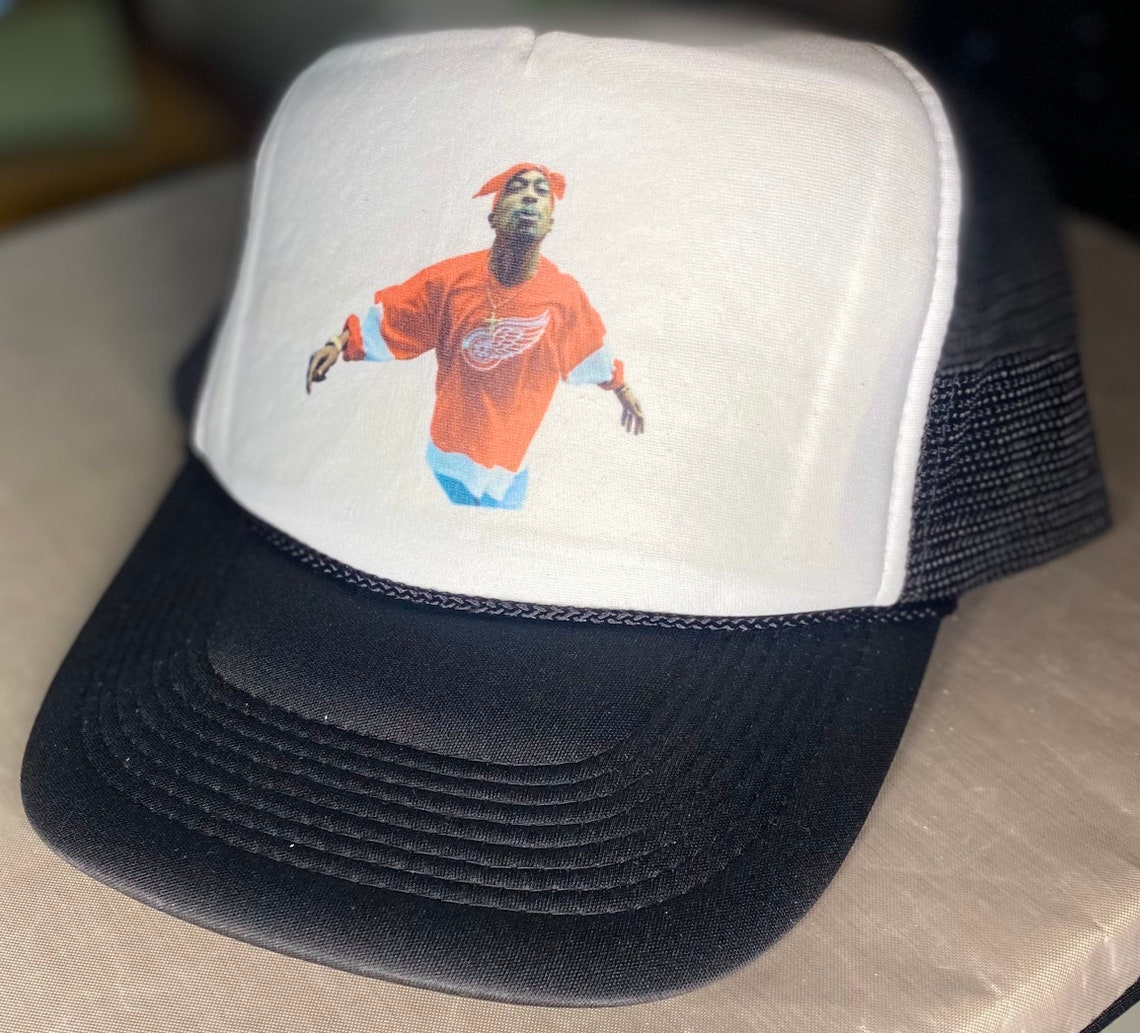 Tupac hip hop rapper inspired trucker hat | Etsy