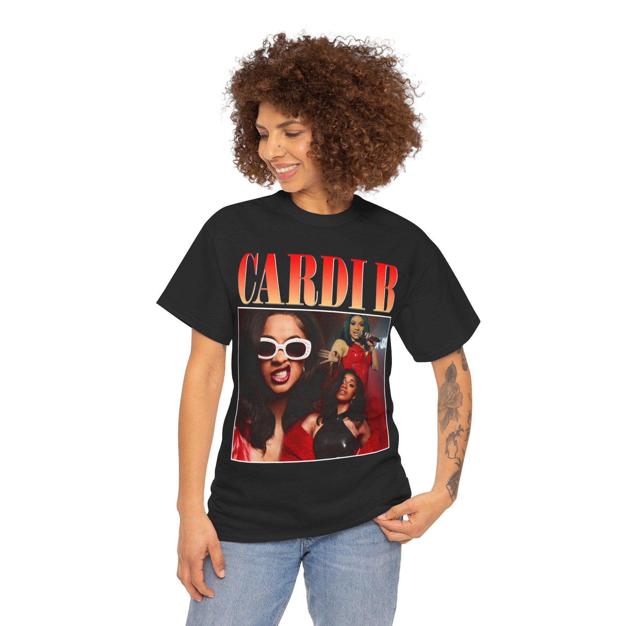 Cardi B Shirt, Vintage Bootleg Shirt, Retro Shirt, Graphic Unisex Tee ...