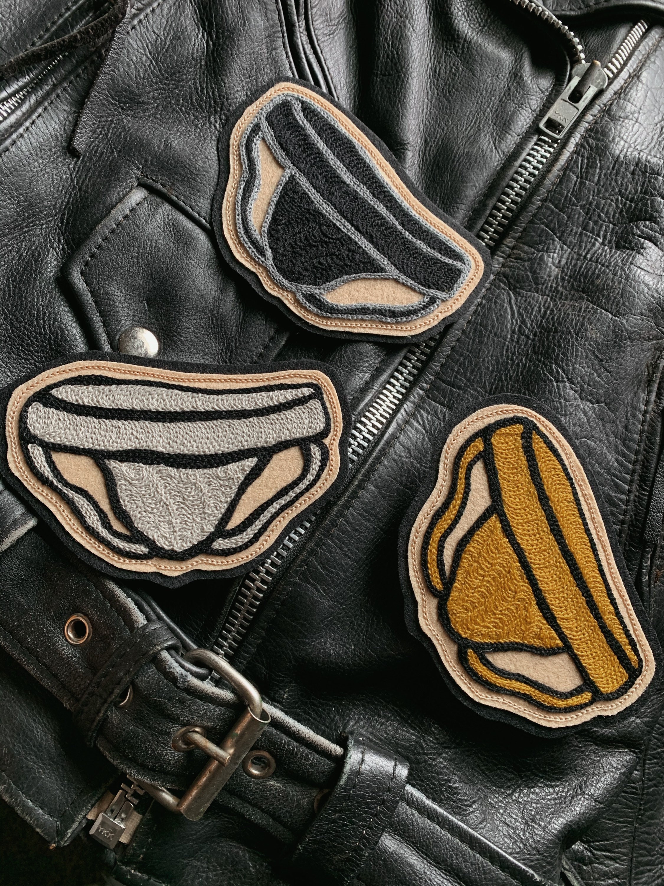 Jock Chain-stitched Patch | Etsy