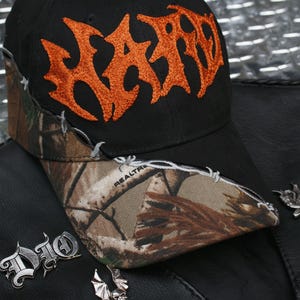 Barbed Wire Camo Custom Embroidered Hat - Etsy