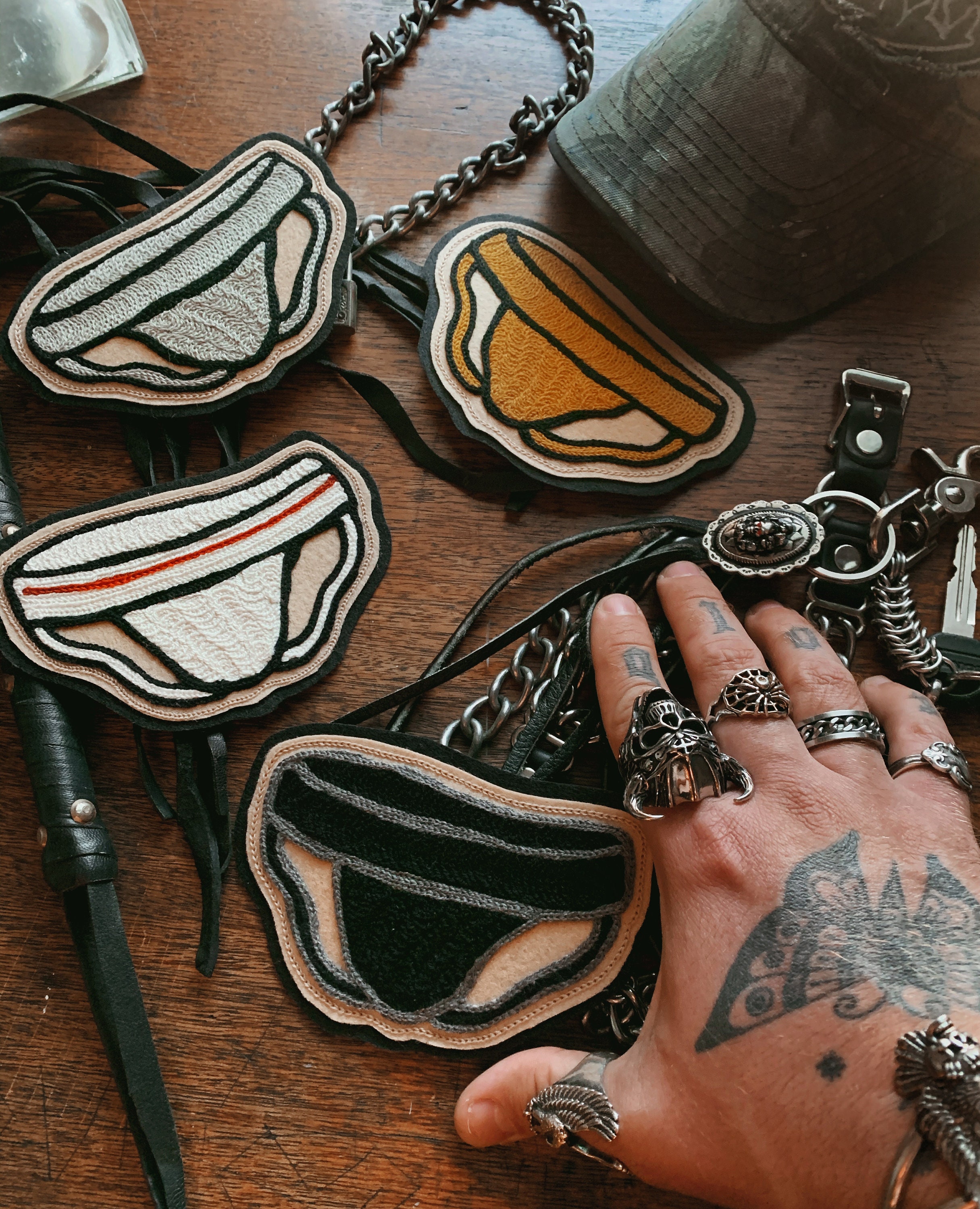 Jock Chain-stitched Patch | Etsy