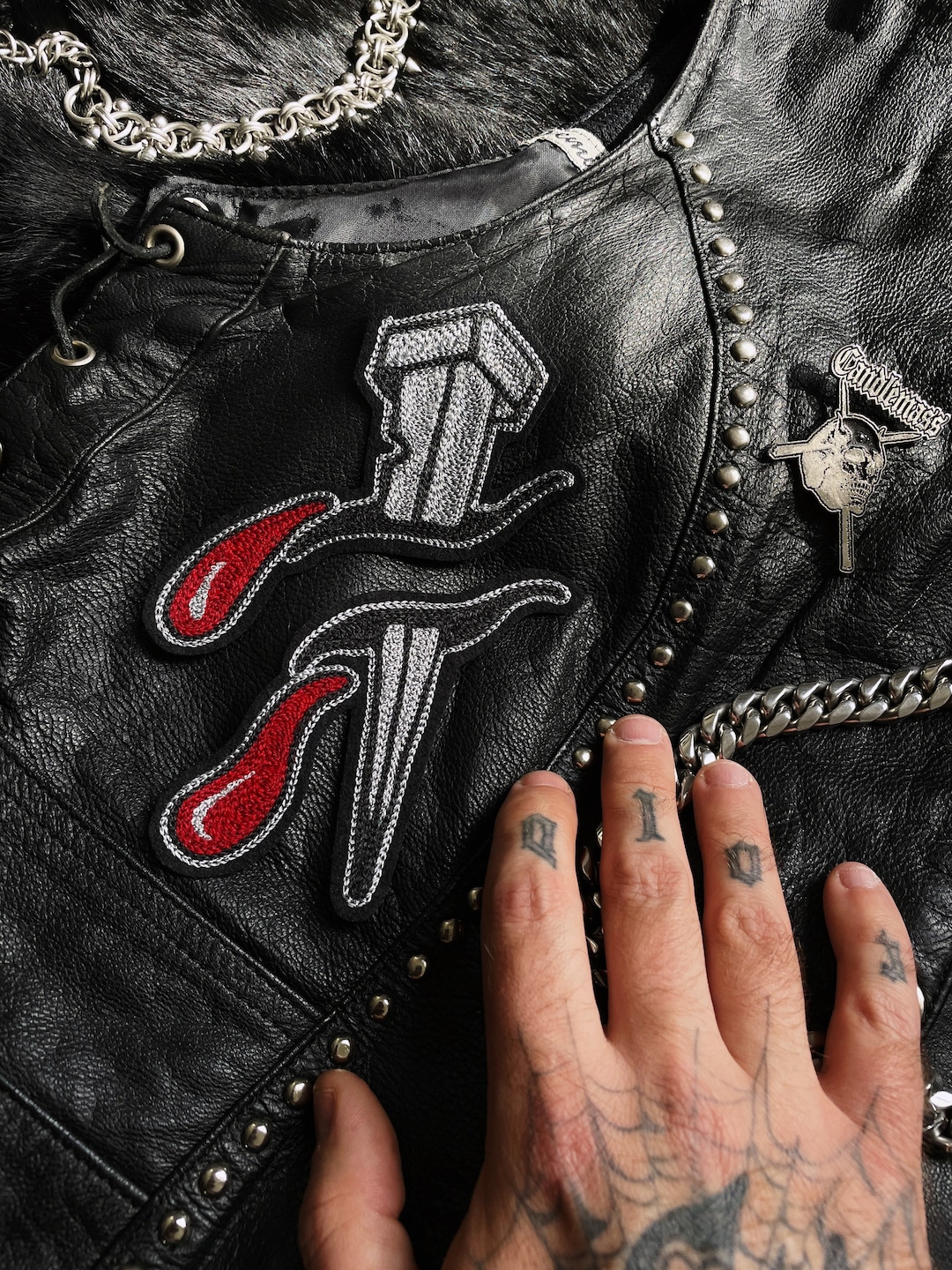 Traditional Spike Chainstitch Patch - Etsy