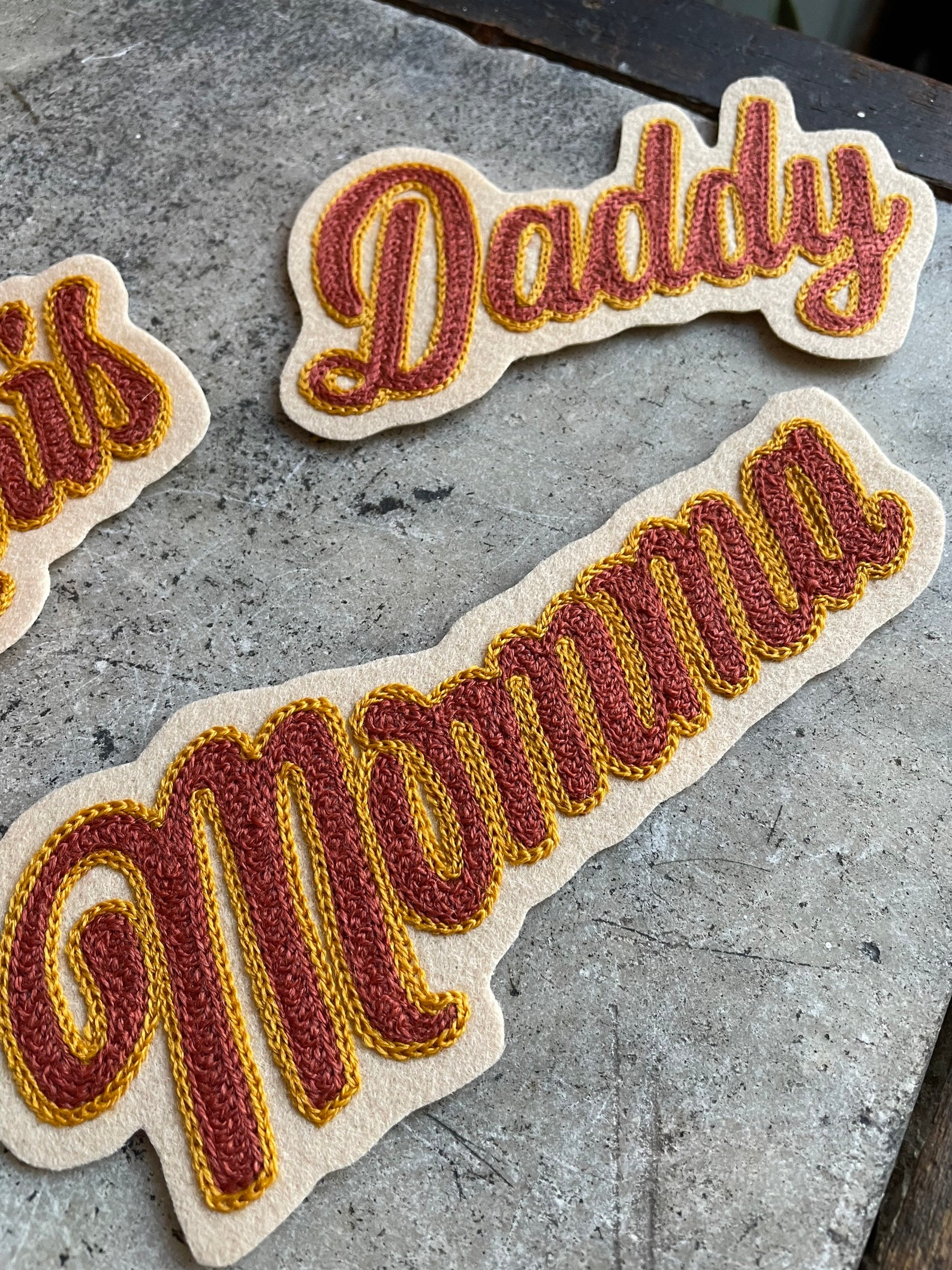 Custom Rocker Patch Hand Cranked Chainstitch Embroidery - Etsy