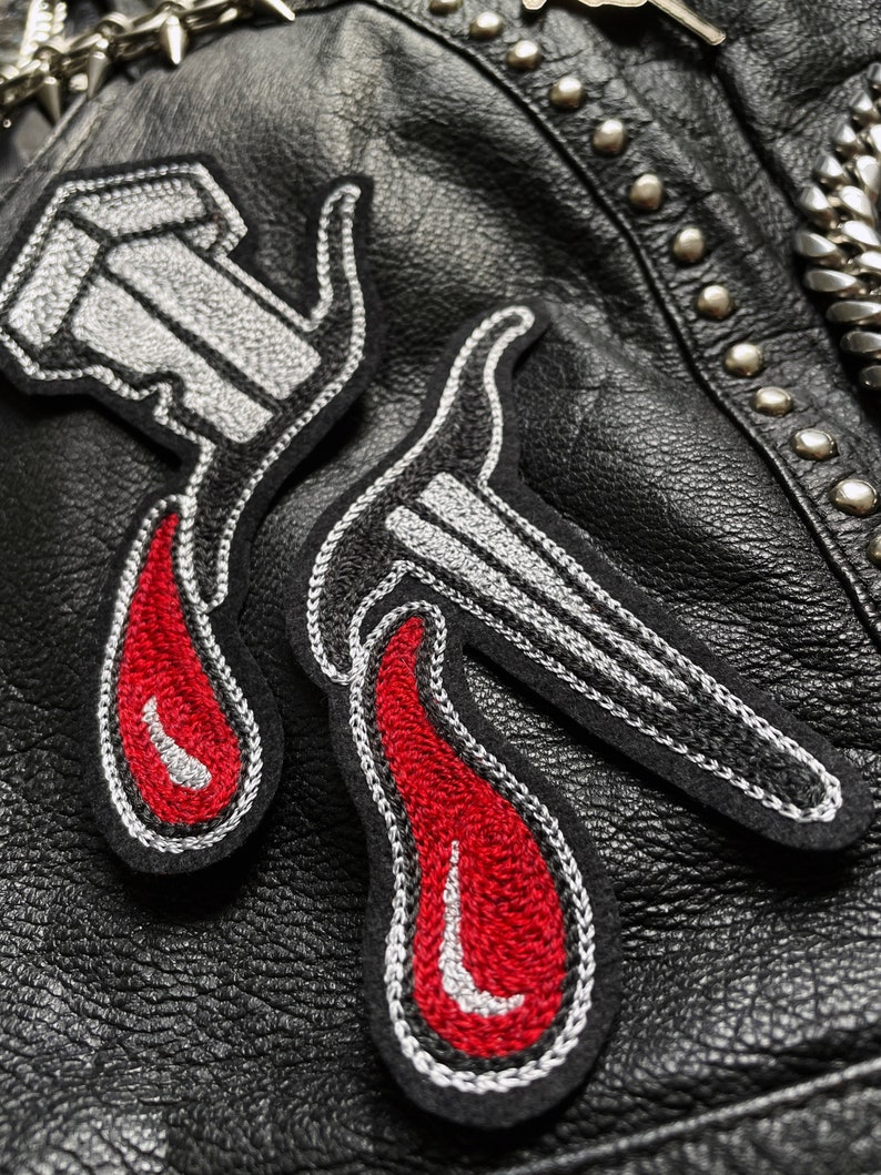 Traditional Spike Chainstitch Patch - Etsy