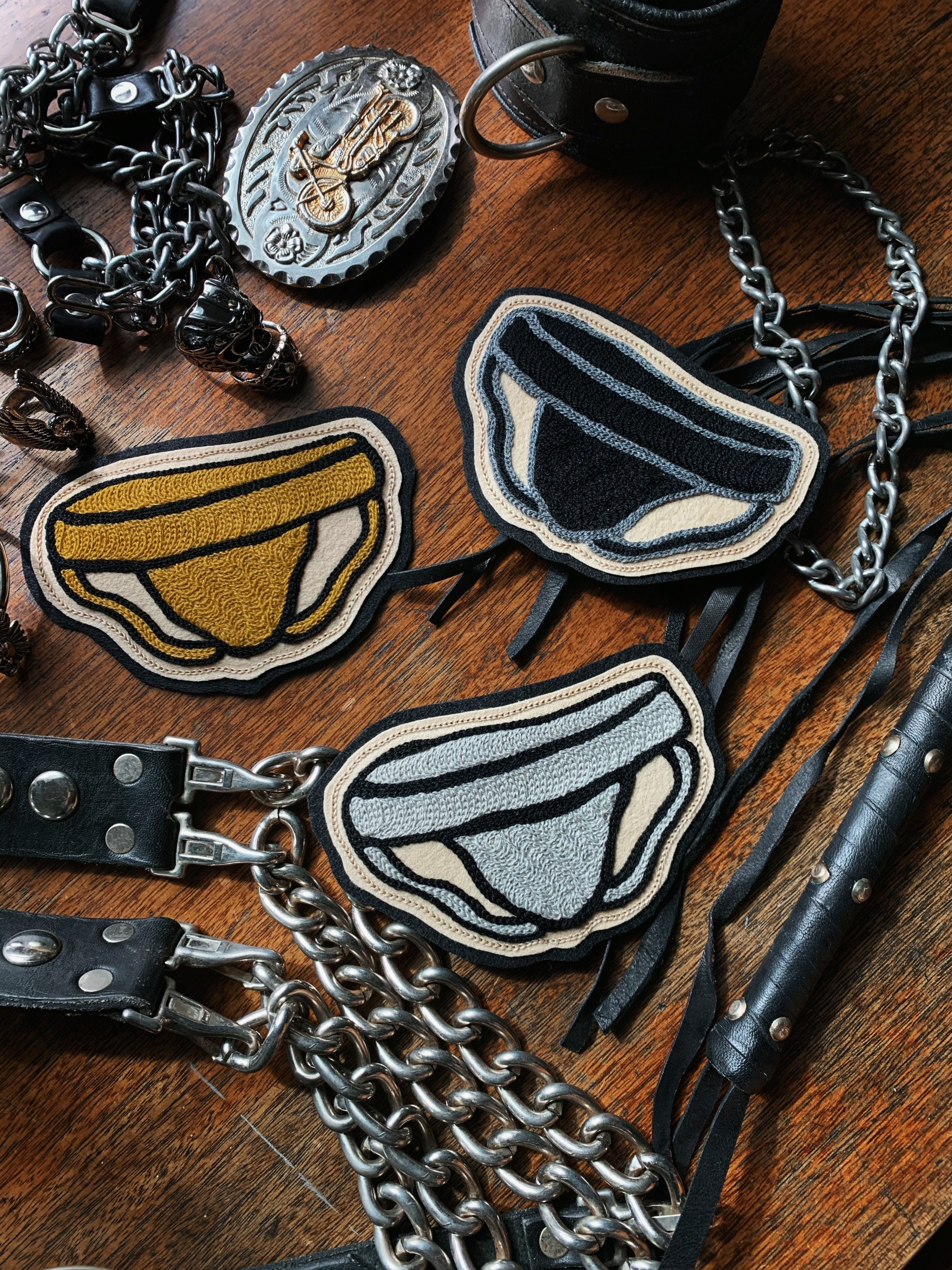 Jock Chain-stitched Patch | Etsy