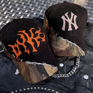 Barbed Wire Camo Custom Embroidered Hat - Etsy