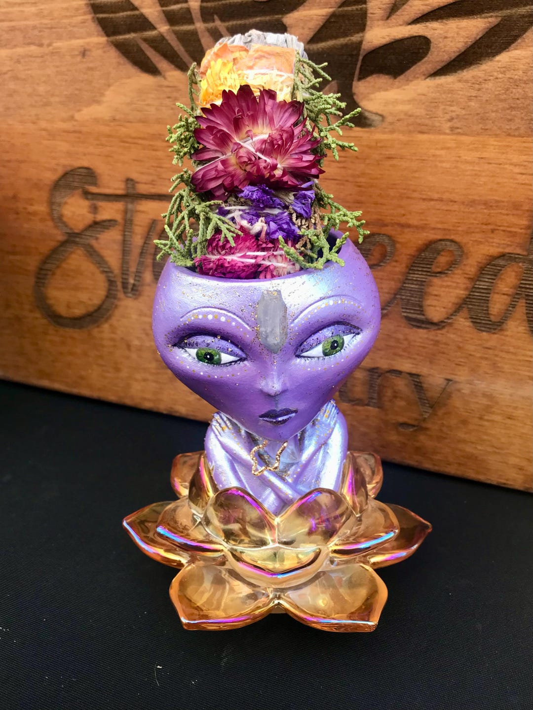 Starseeds of Sedona, Starseeds, Alien Art, Pottery, Table Center Piece ...
