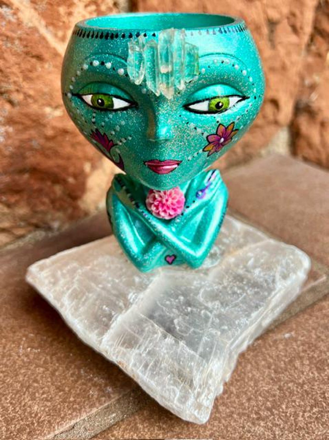 Starseeds of Sedona, Starseeds, Alien Art, Pottery, Table Center Piece ...