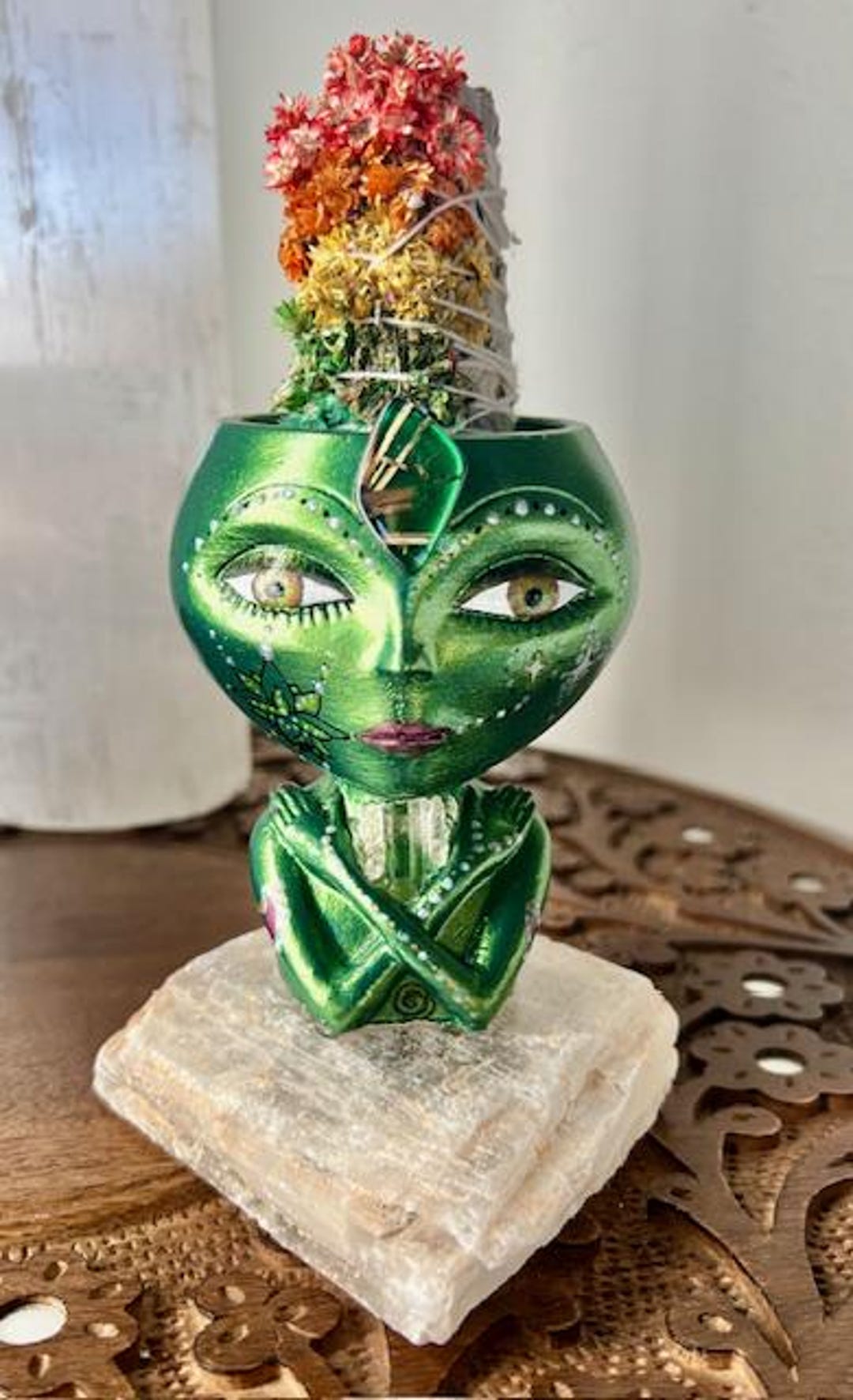 Starseeds of Sedona, Starseeds, Alien Art, Pottery, Table Center Piece ...