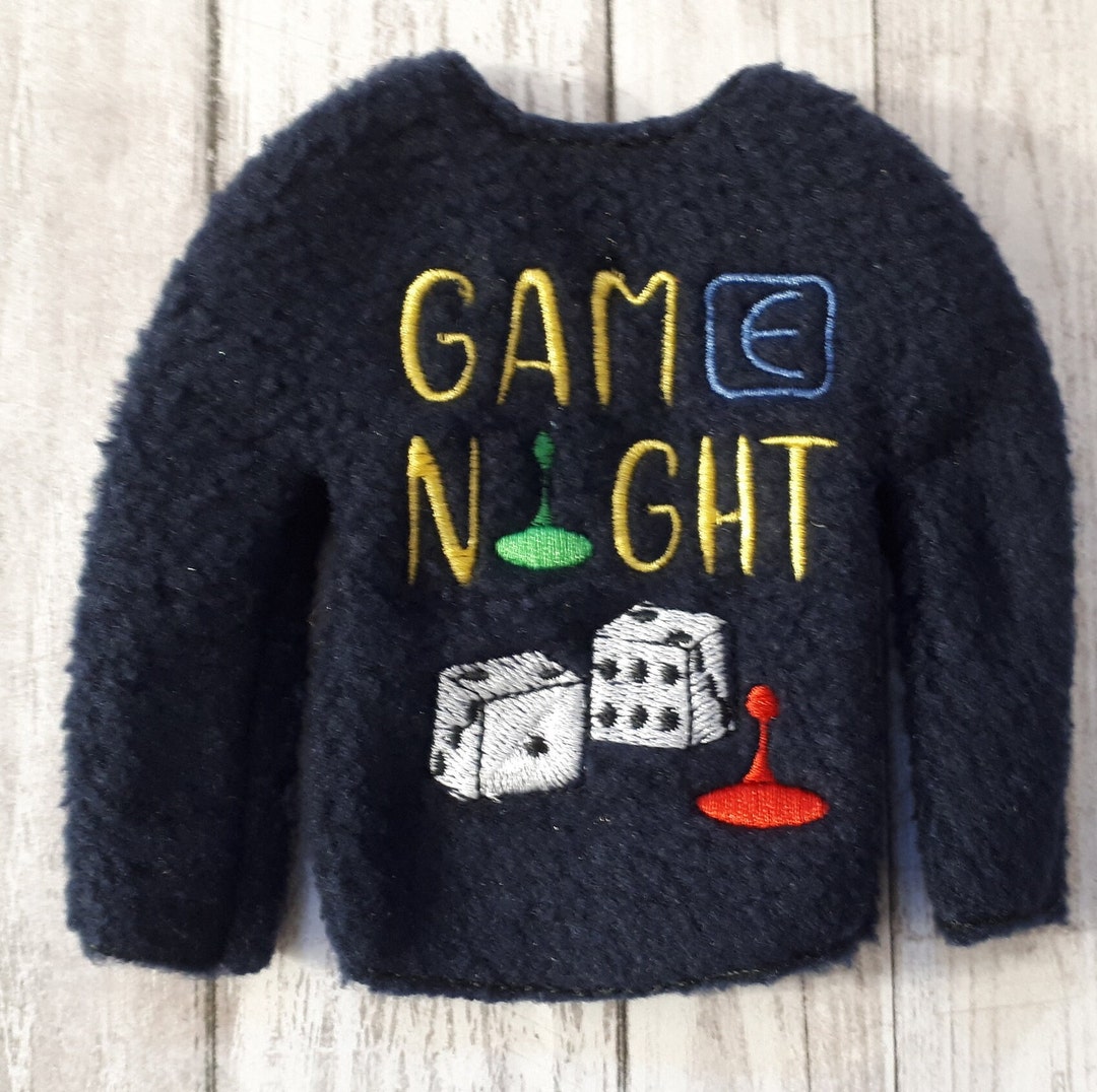 Game Night Doll Elf Sweater Shirt Costume - Etsy