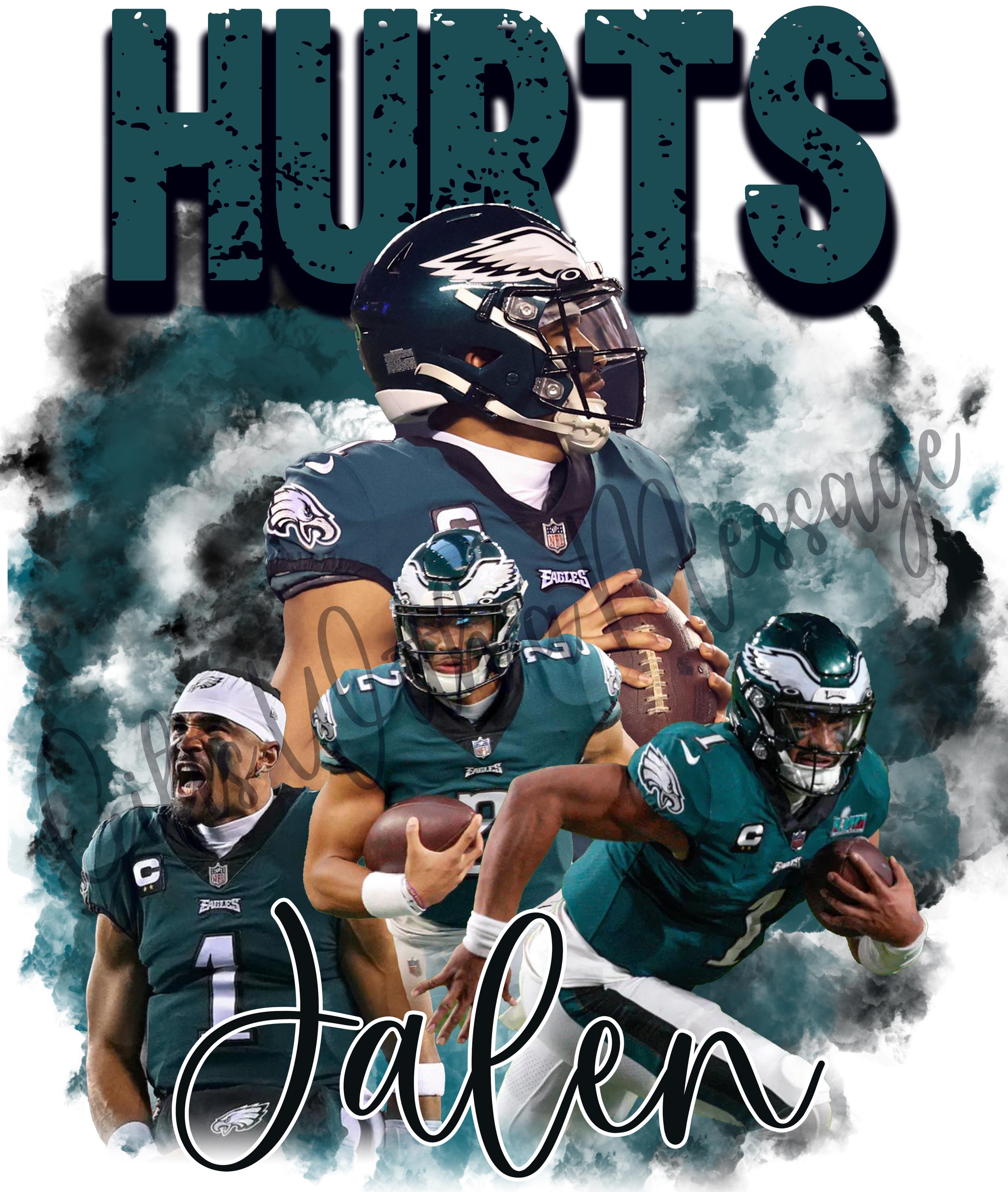 Jalen Hurts T Shirt Design PNG Instant Download - Etsy