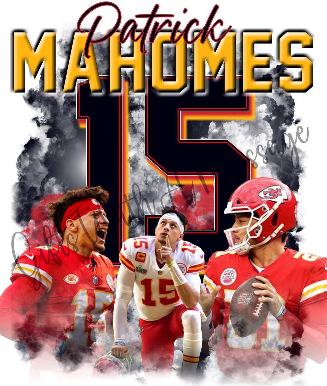 Kansas City Chiefs, Patrick Mahomes, Digital File, PNG - Etsy