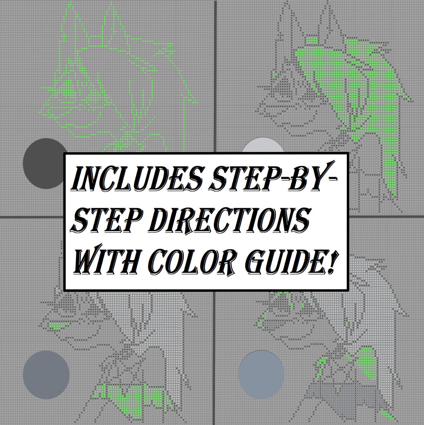 Blitzo Step-by-step Pattern - Etsy