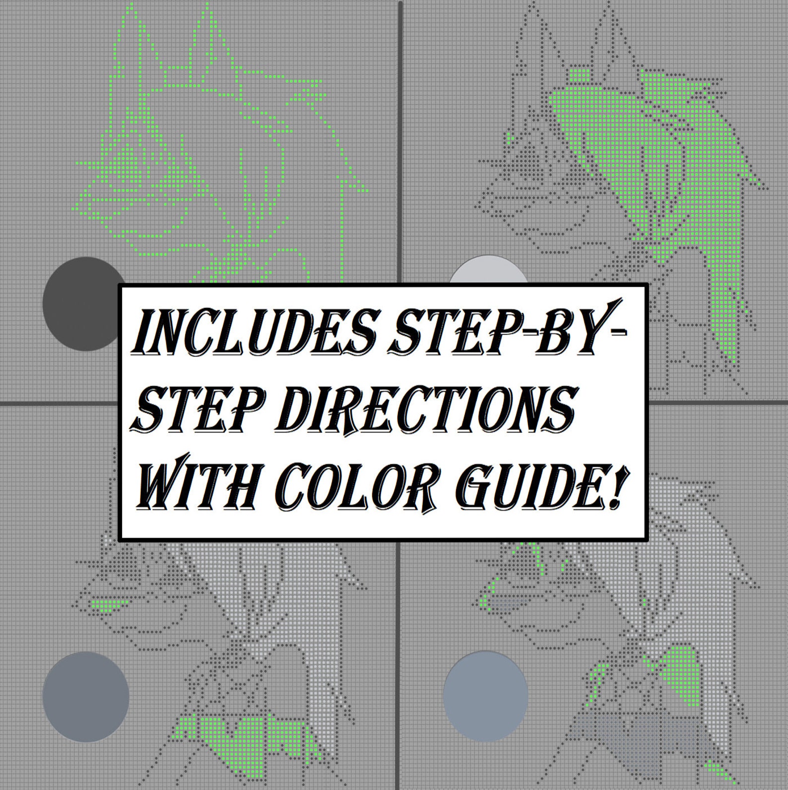 Kayla and Zill Step-by-step Pattern - Etsy