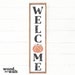 Welcome SVG Fall Vertical Sign SVG Fall Porch Sign SVG - Etsy