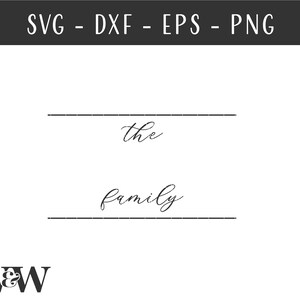 Monogram Last Name Sign SVG | Family Name Sign SVG | Last Name SVG ...