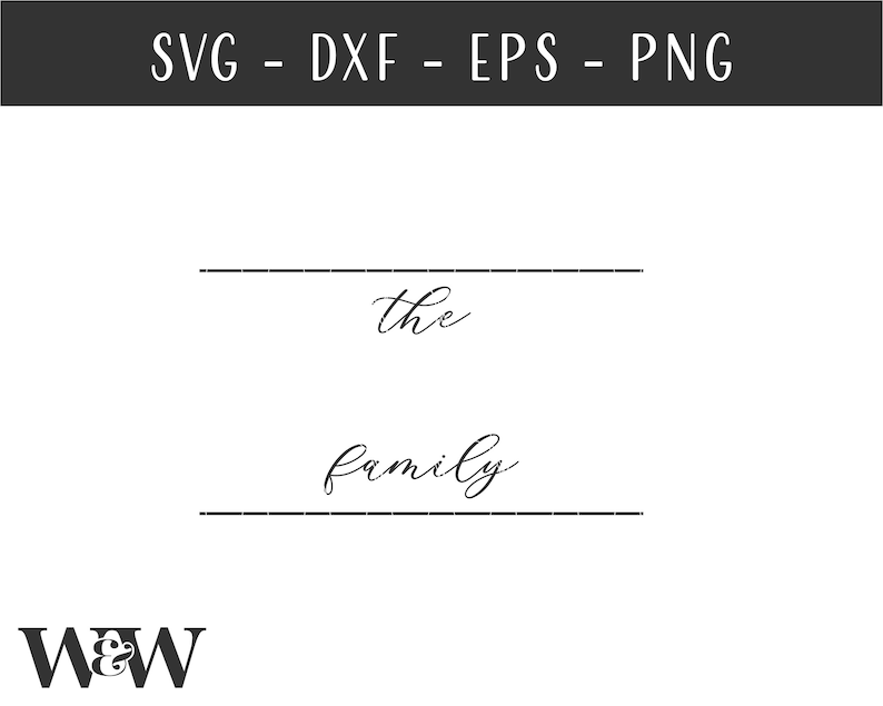 Monogram Last Name Sign SVG | Family Name Sign SVG | Last Name SVG ...
