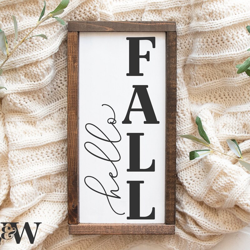 Fall Porch Sign - Etsy