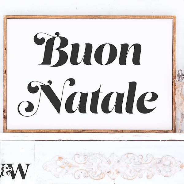 Buon Natale - Etsy