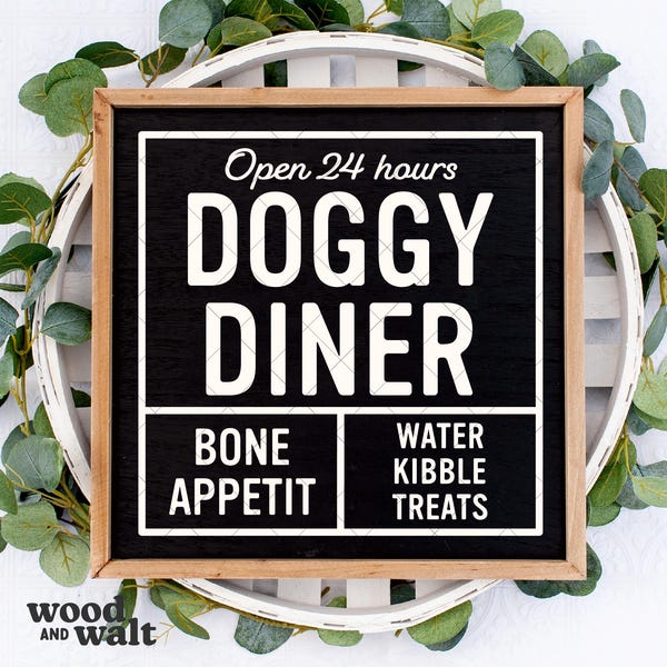 Doggy Diner Sign - Etsy