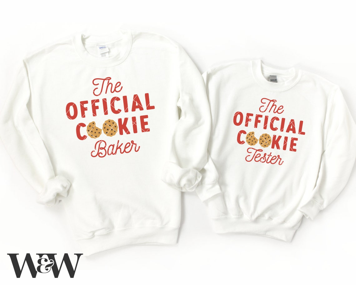 Official Cookie Baker SVG | Official Cookie Tester SVG | Matching ...
