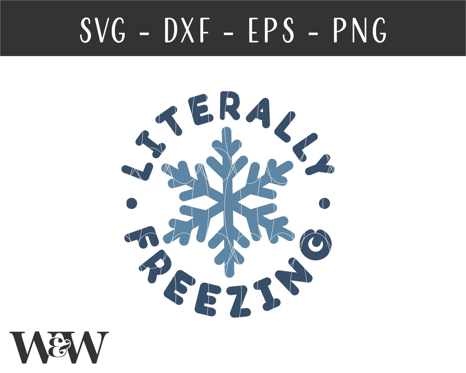 Literally Freezing SVG Christmas SVG Christmas Shirt SVG - Etsy