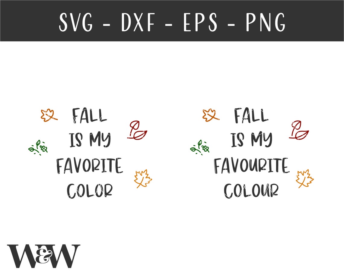 Fall is My Favorite Color SVG Fall Sign SVG Farmhouse Sign | Etsy